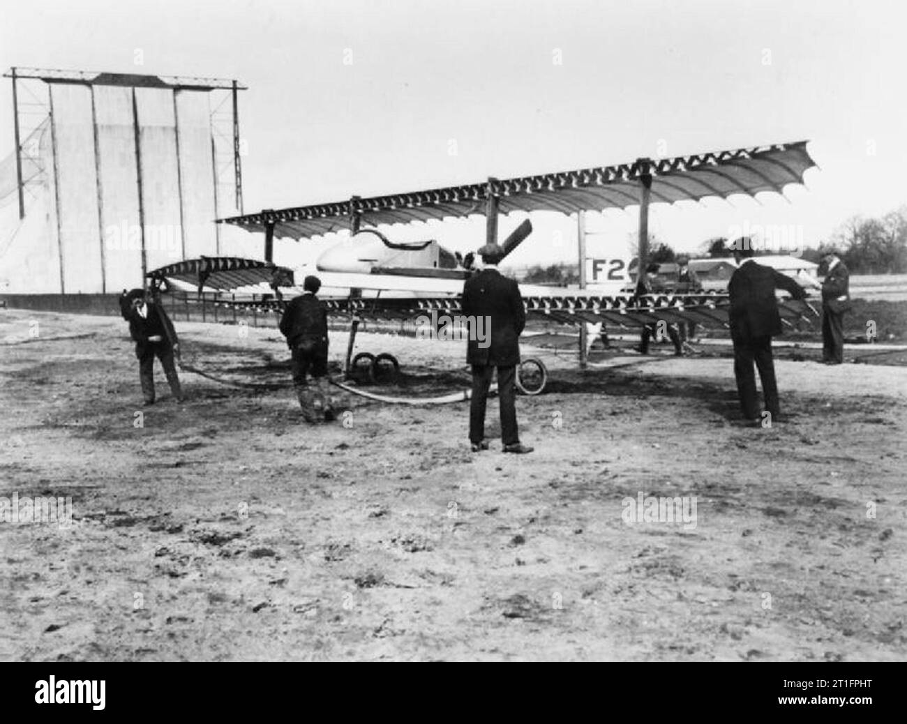 Aviation in Britain Before the First World War A Paulhan biplane on the ...
