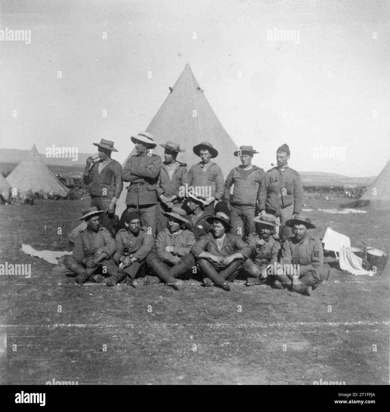 The Royal Navy 1899 - 1902 Members of crew of HMS FORTE. Cook, Bale ...