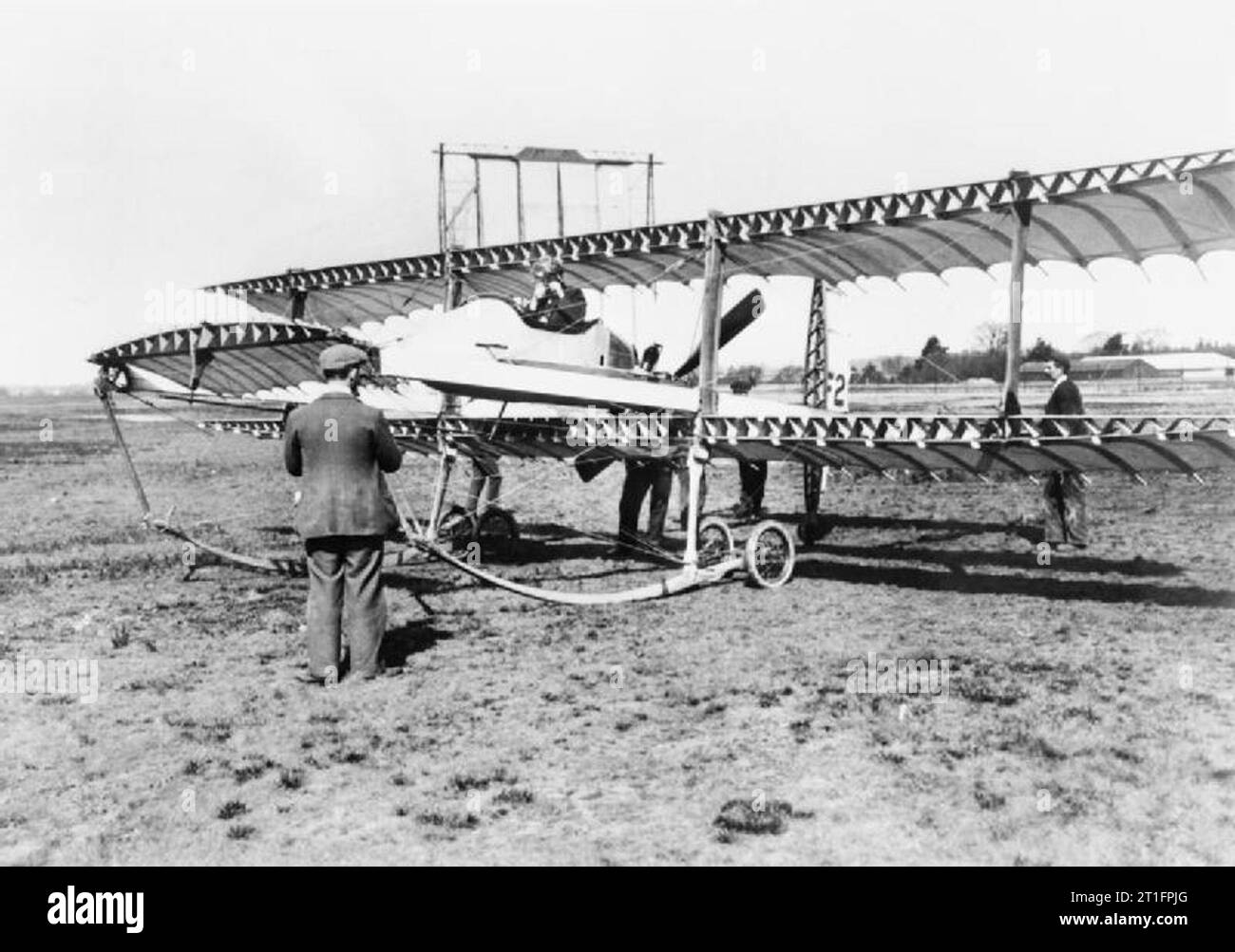 Aviation in Britain Before the First World War A Paulhan biplane on the ...