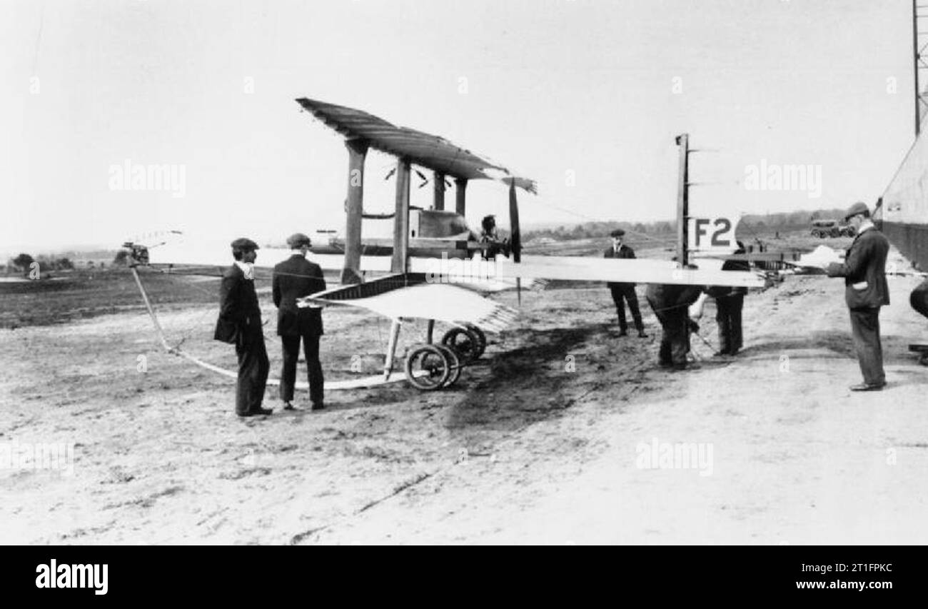 Aviation in Britain Before the First World War A Paulhan biplane on the ...