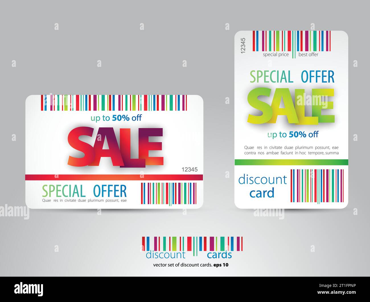 Sale card template design for your business. Vector illustration Stock ...
