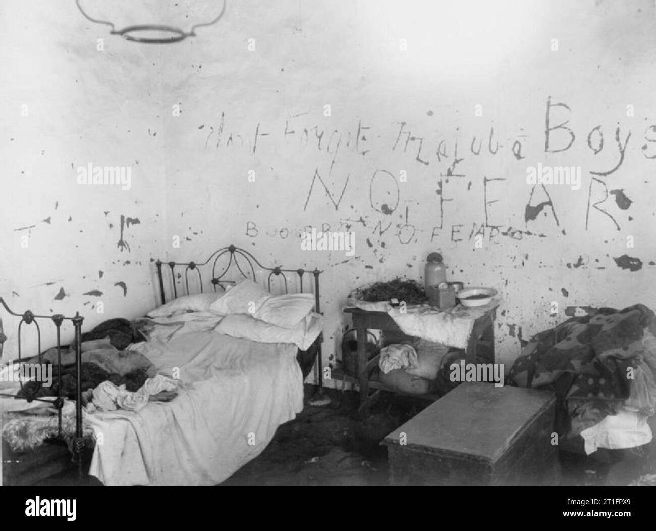The Second Anglo - Boer War, South Africa 1899 - 1902 Graffiti scrawled ...