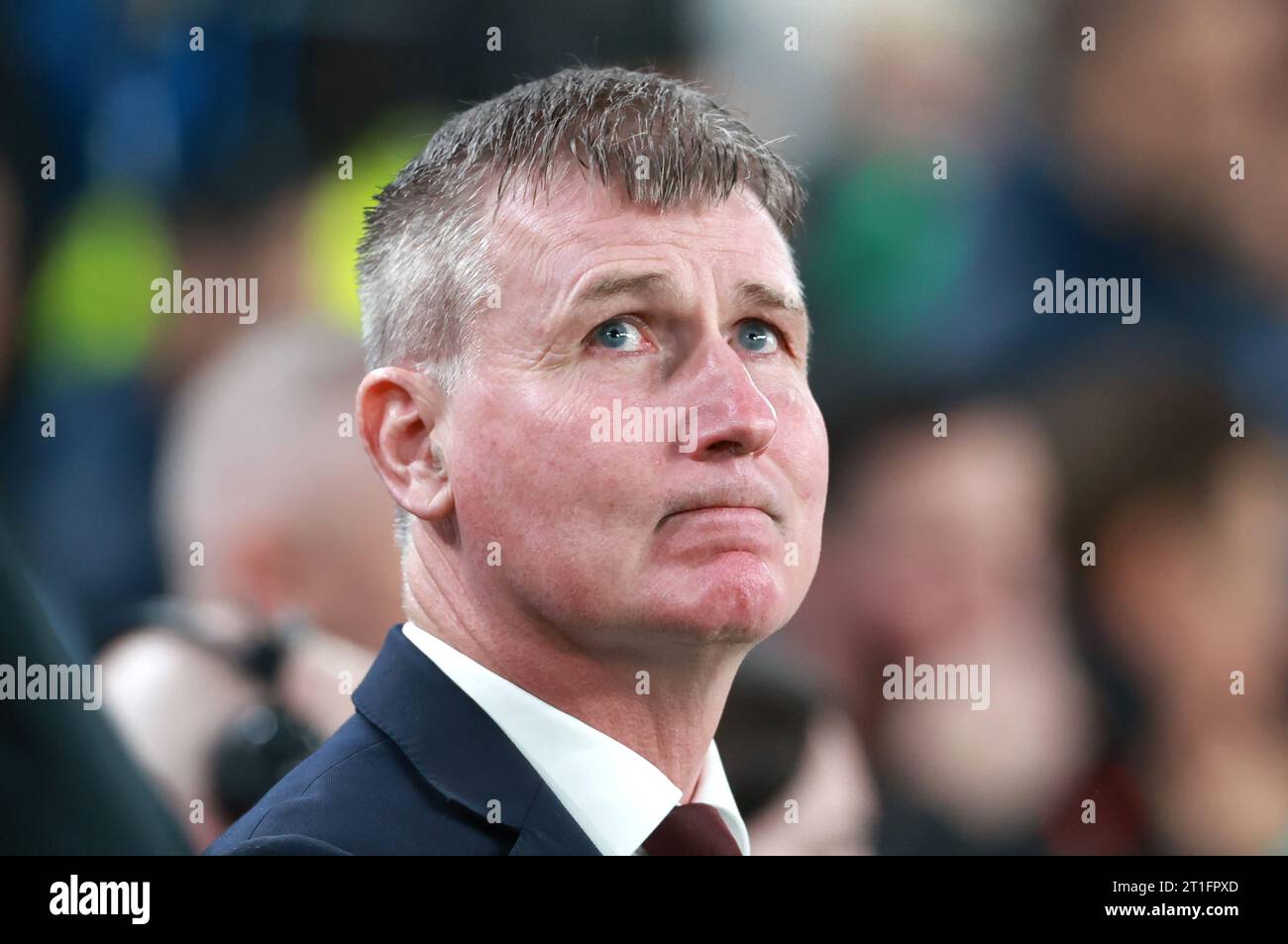 Republic of Ireland manager Stephen Kenny prior to the UEFA Euro 2024 ...
