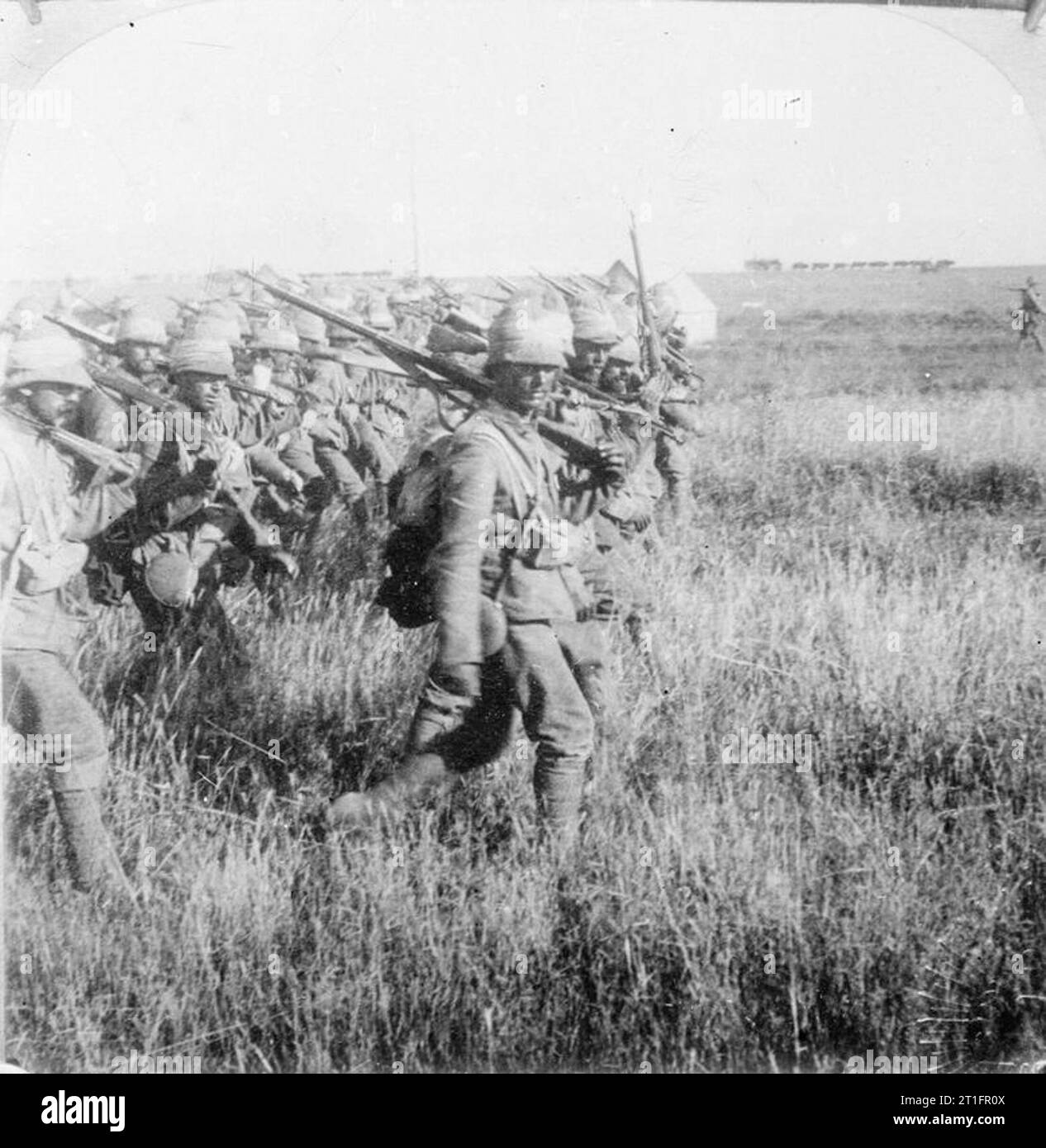 The Second Boer War, 1899-1902 British infantry on the move Stock Photo ...