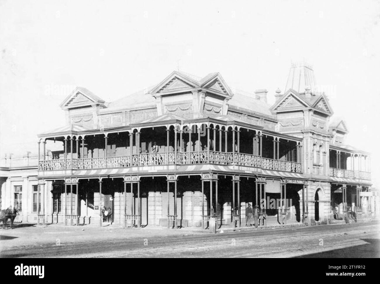 The Second Boer War, 1899-1902 The Rand Club in Johannesburg Stock ...