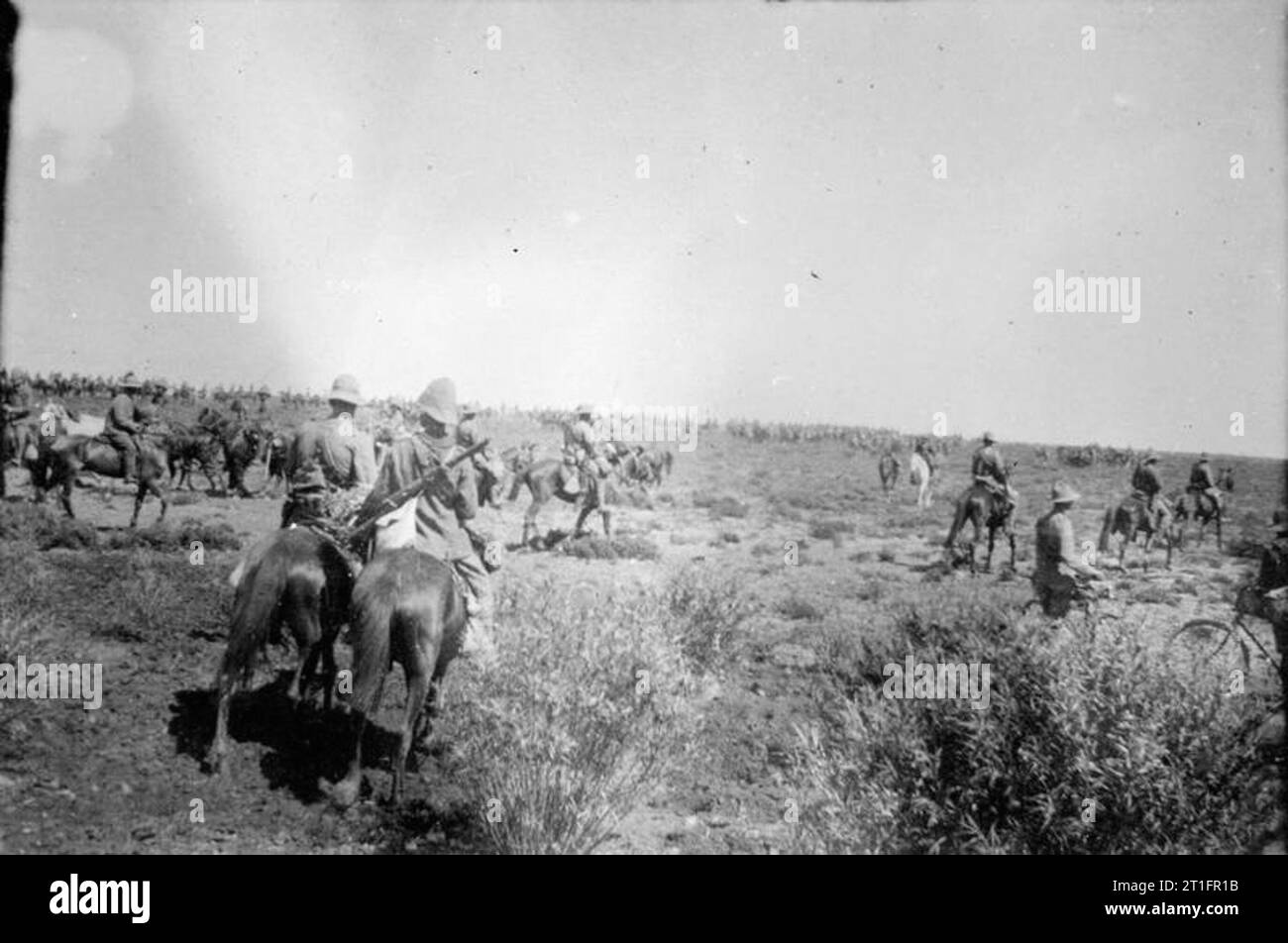 The Second Boer War, 1899-1902 Troops of the Mounted Infantry unit on ...