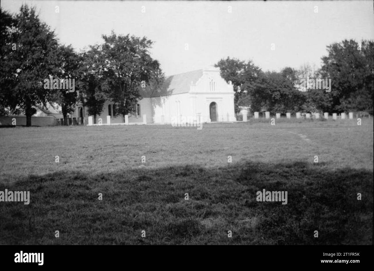 The Second Boer War, 1899-1902 A Dutch Reform Church Stock Photo - Alamy