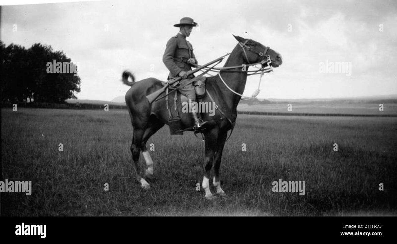 The Second Boer War, 1899-1902 A Mounted Infantry soldier Stock Photo ...