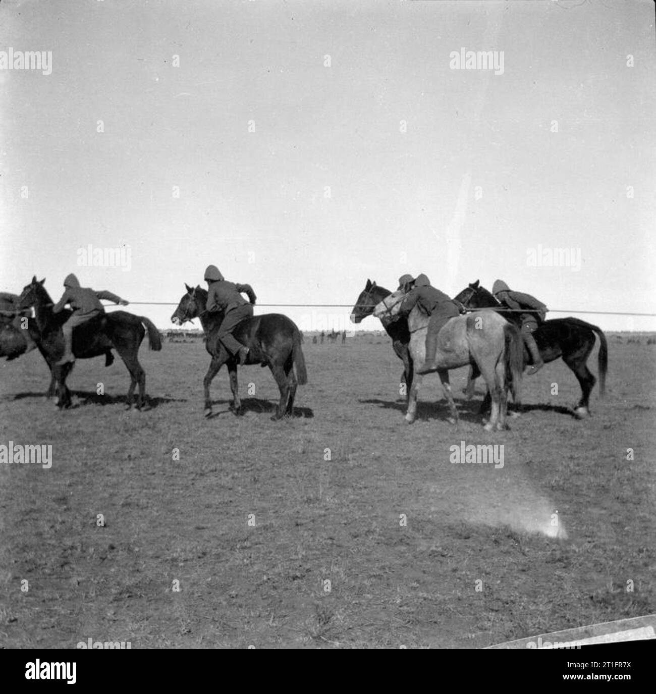 The Second Boer War, 1899-1902 British Army mounted troops during a ...