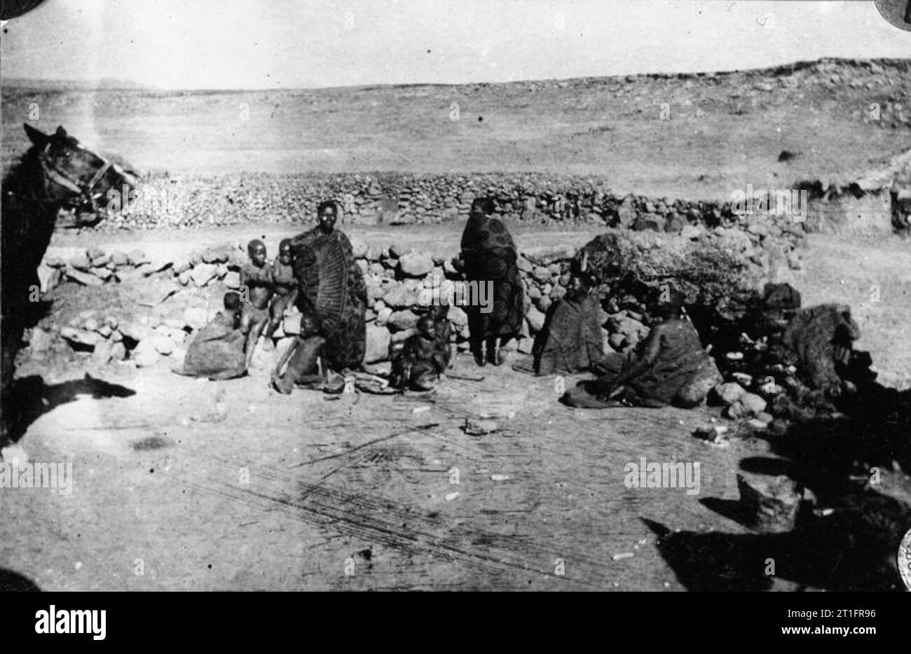 The Second Boer War, 1899-1902 Family of native Africans in their ...
