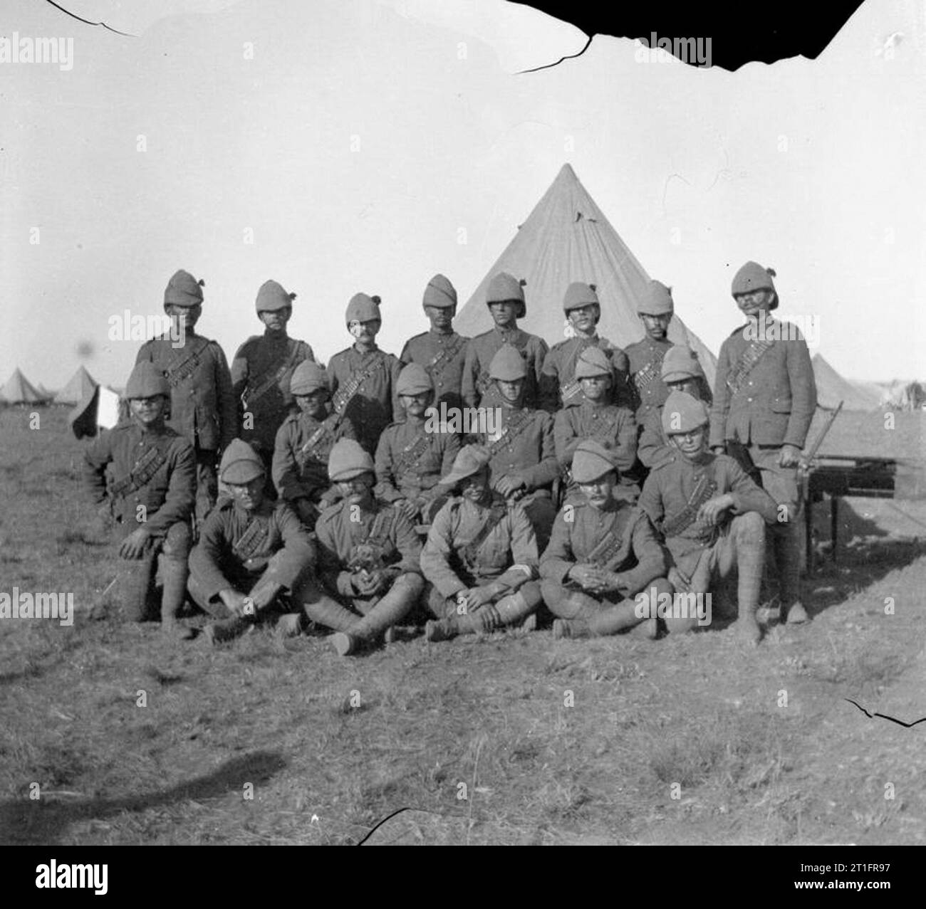 The Second Boer War, 1899-1902 Group of NCOs of the Seaforth ...