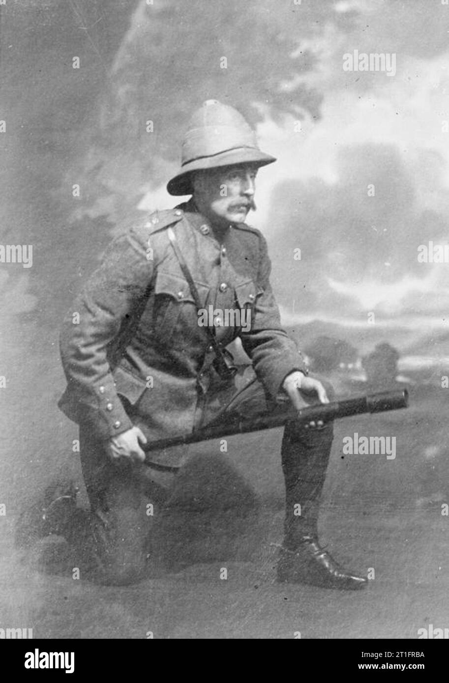 The Second Boer War, 1899-1902 Portrait of the British Army Captain ...