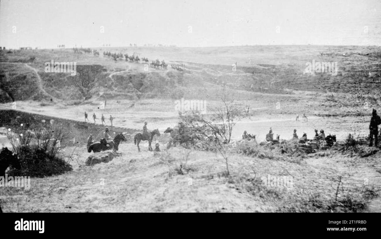 The Second Boer War, 1899-1902 Two columns of the British Army units on ...
