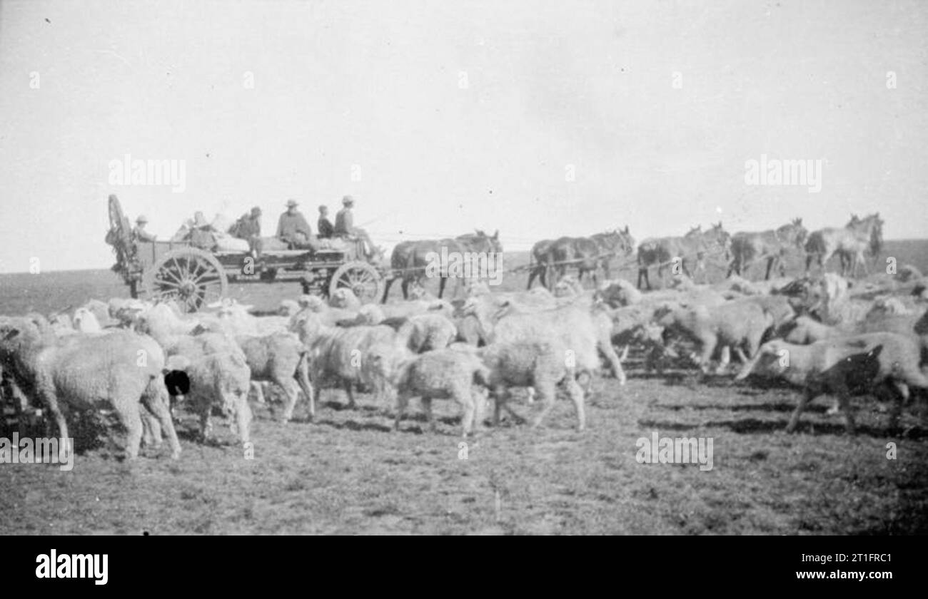 The Second Boer War, 1899-1902 Family of Boer refugees passing by a ...