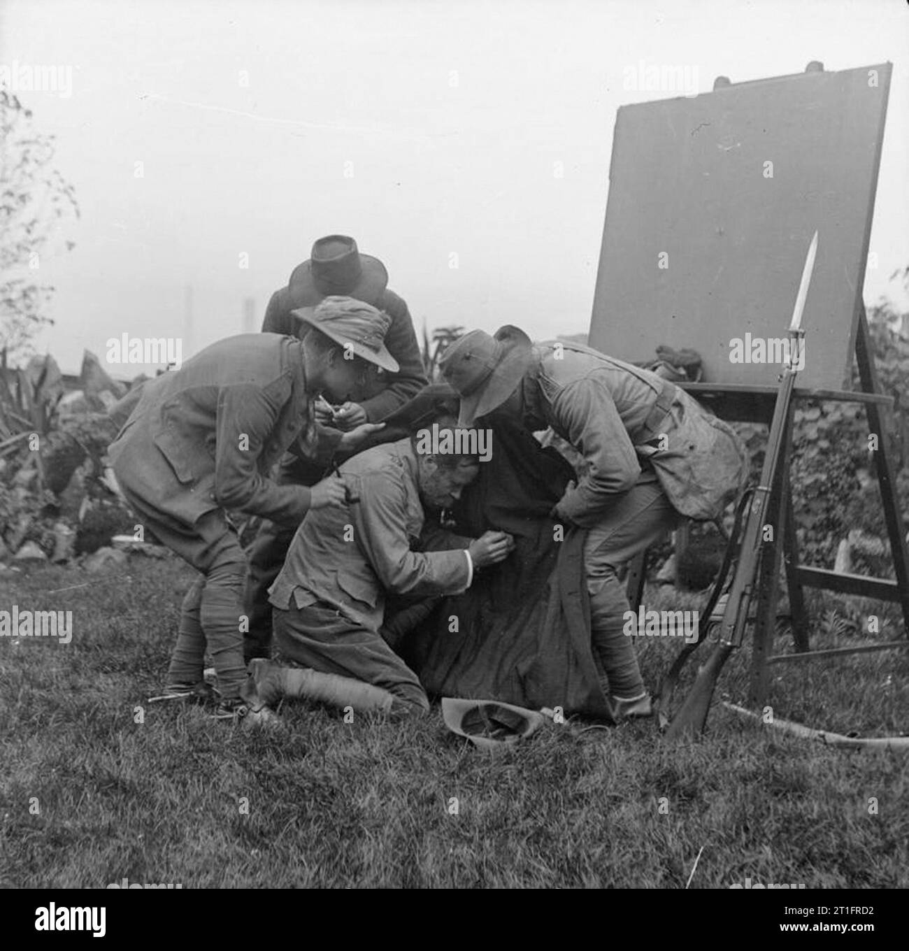 The Second Boer War, 1899-1902 Group of soldiers of the 19th Imperial Yeomanry posing for rather ...
