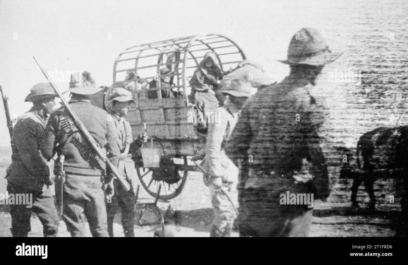The Second Boer War, 1899-1902 Family of Boer refugees passing by a ...
