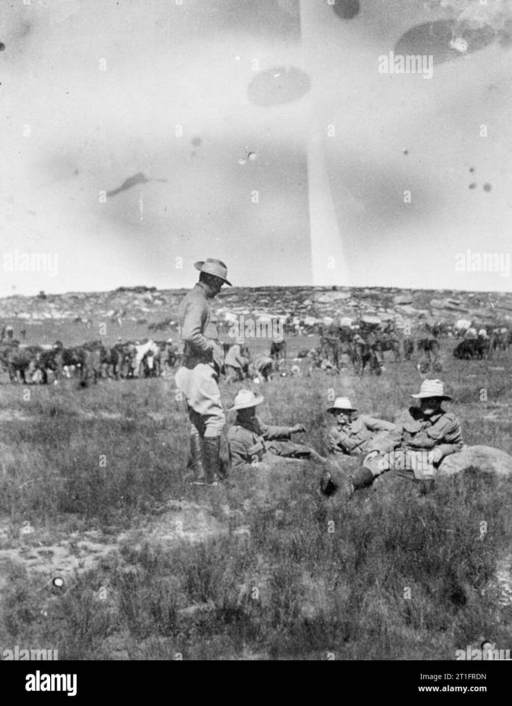 The Second Boer War, 1899-1902 Troops of one of the yeomanry regiments ...