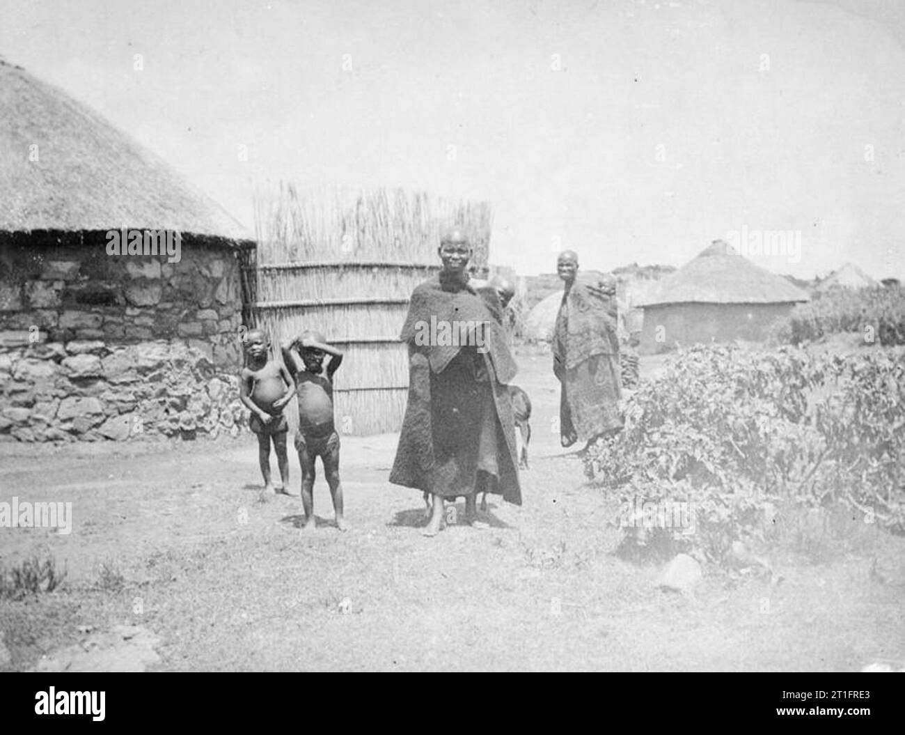 The Second Boer War, 1899-1902 Native African women and children at ...