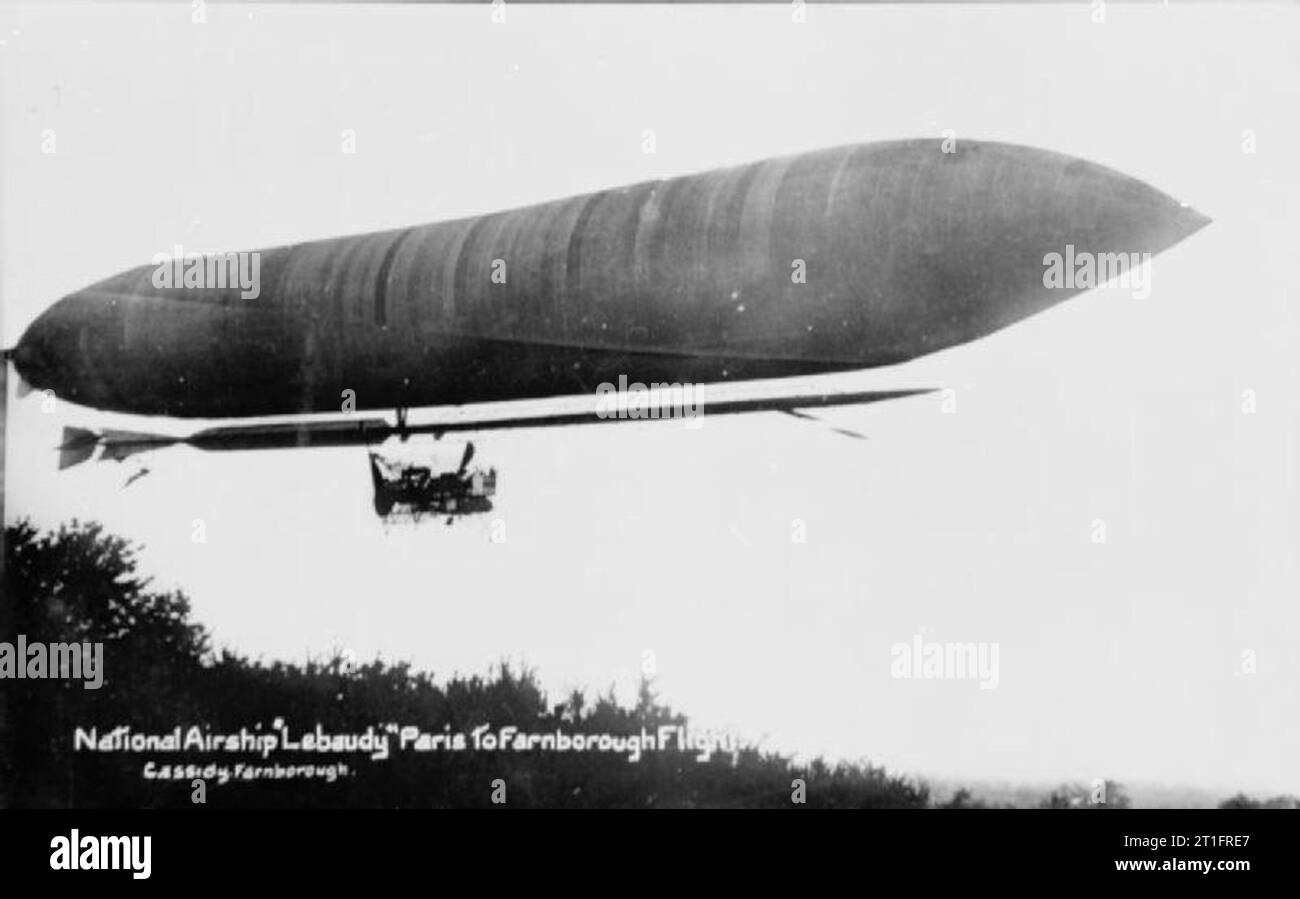 Aviation in Britain Before the First World War The Lebaudy airship in ...