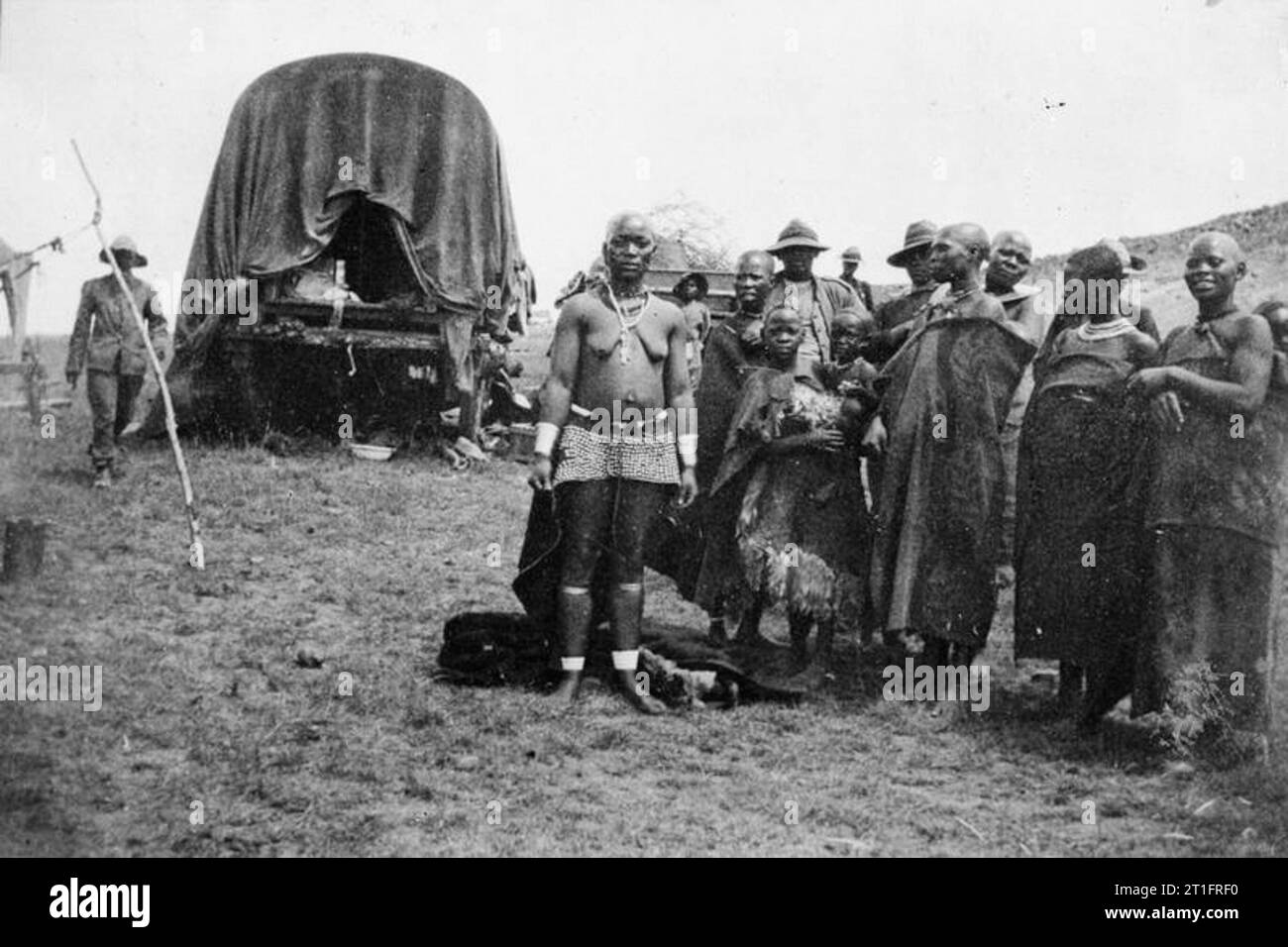 The Second Boer War, 1899-1902 Group of native African women and ...