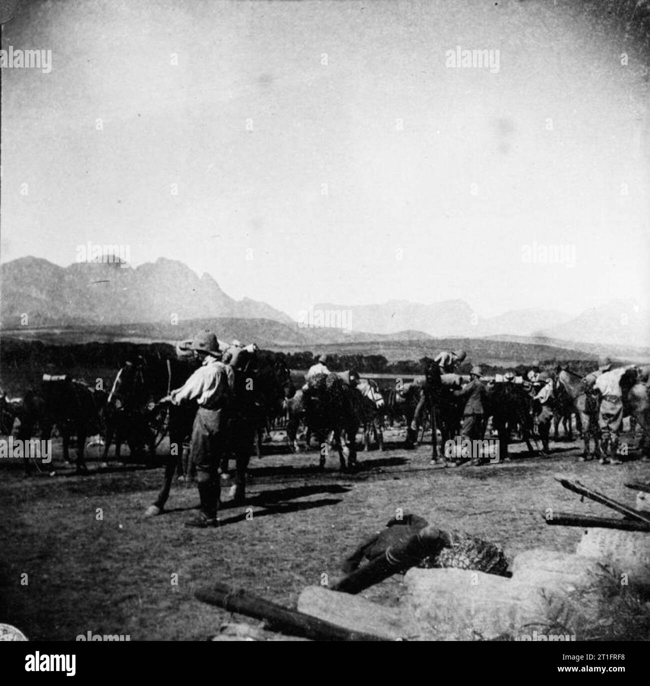 The Second Boer War, 1899-1902 Troops of one of the British mounted ...