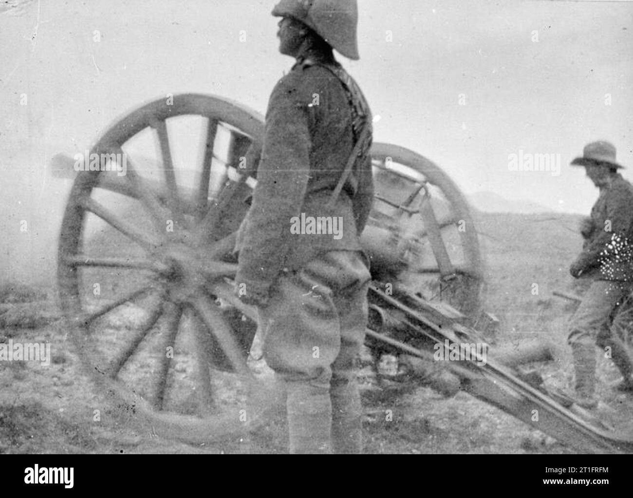 The Second Boer War, 1899-1902 The Royal Artillery crew in action Stock ...
