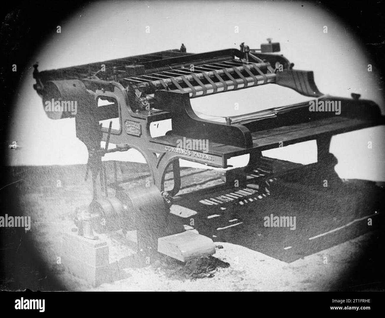 The Second Boer War, 1899-1902 Printing equipment of unknown origins ...
