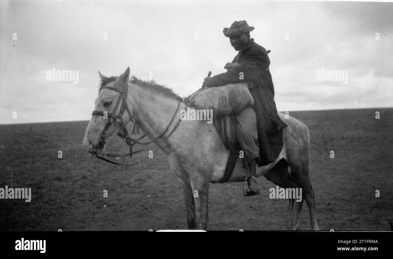 The Second Boer War, 1899-1902 Native African scout, employed by the ...