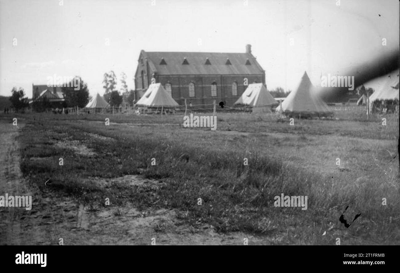 The Second Boer War, 1899-1902 British Army camp by one of the South ...