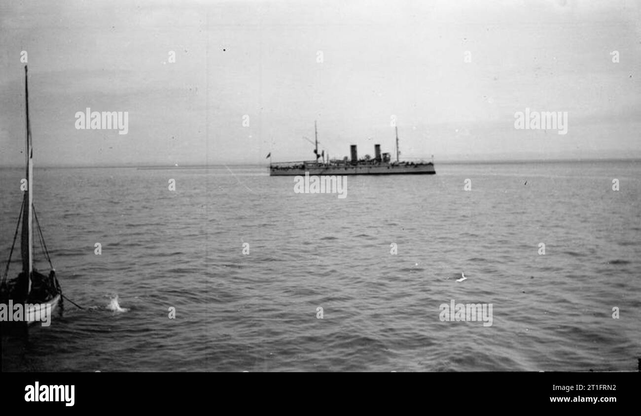 The Second Boer War, 1899-1902 One of the Royal Navy ships off South ...