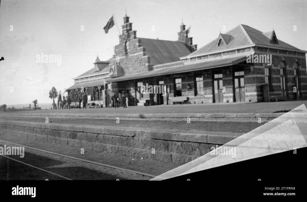 The Second Boer War, 1899-1902 Middelburg railway station (Transvaal ...