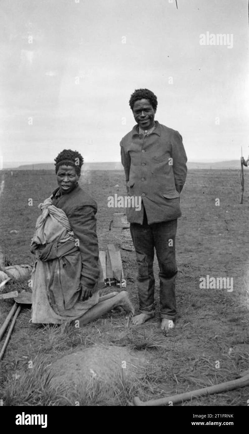 The Second Boer War, 1899-1902 Native African spy and his wife at ...