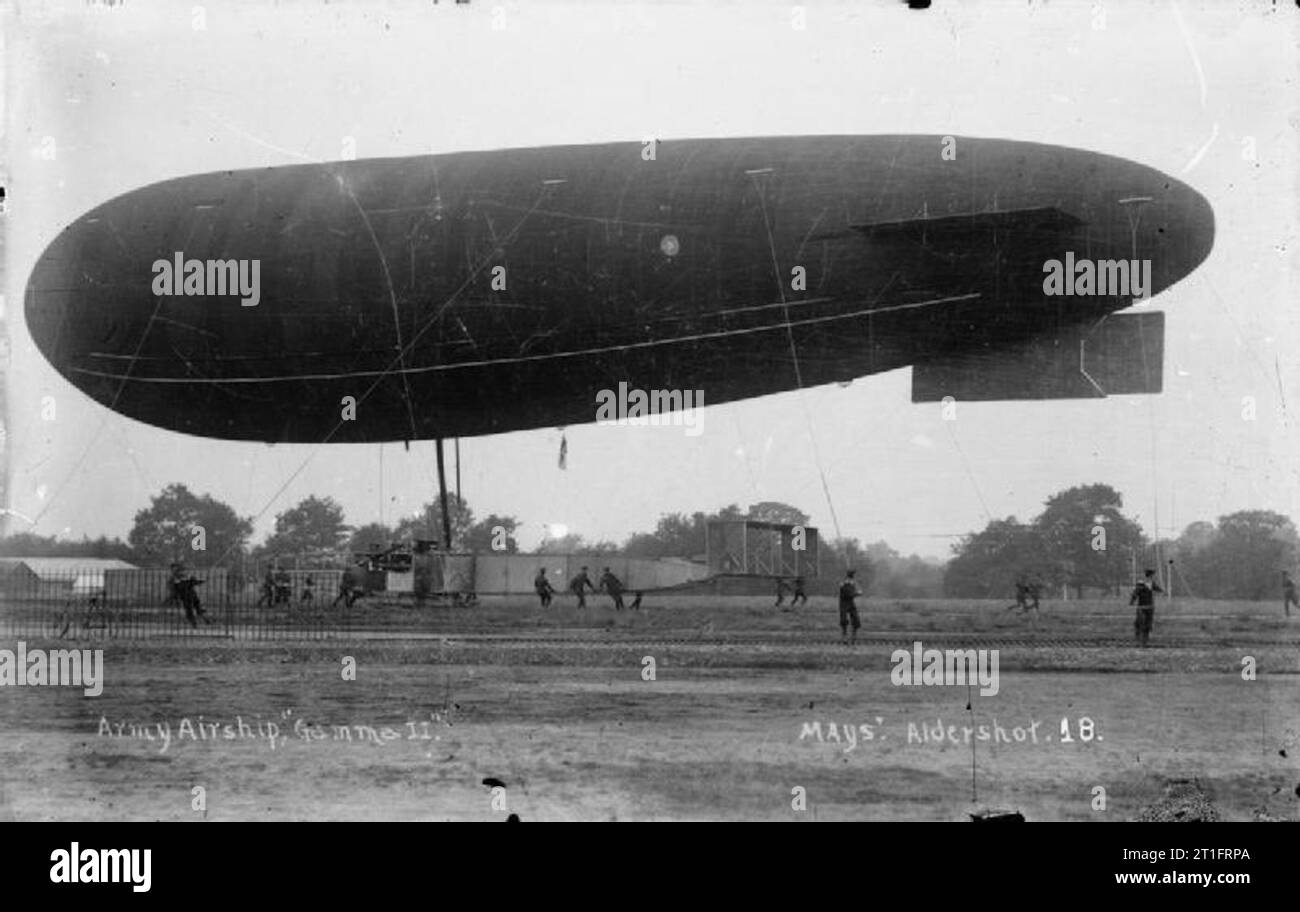 Aviation in Britain Before the First World War The Army Airship Gamma ...