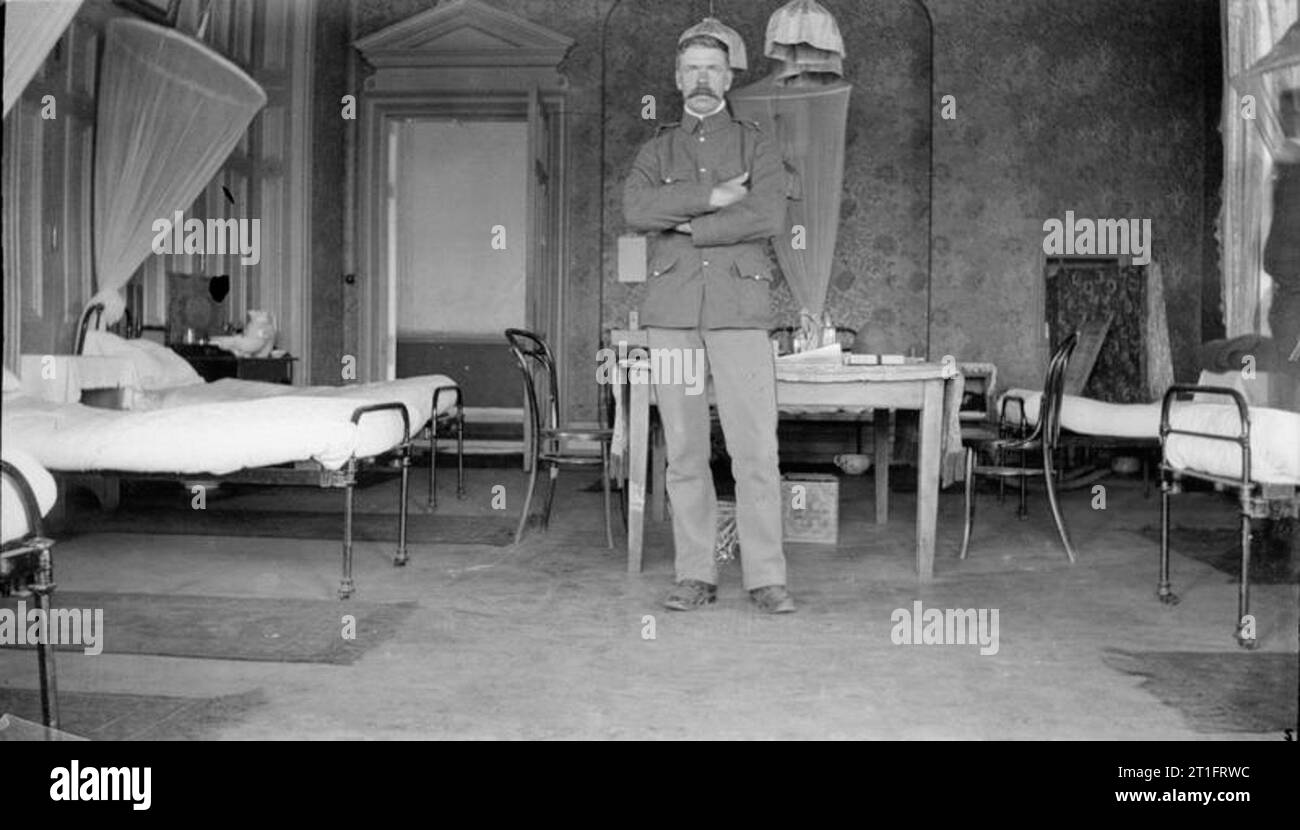The Second Boer War, 1899-1902 Australian Army Sergeant in a ward of ...