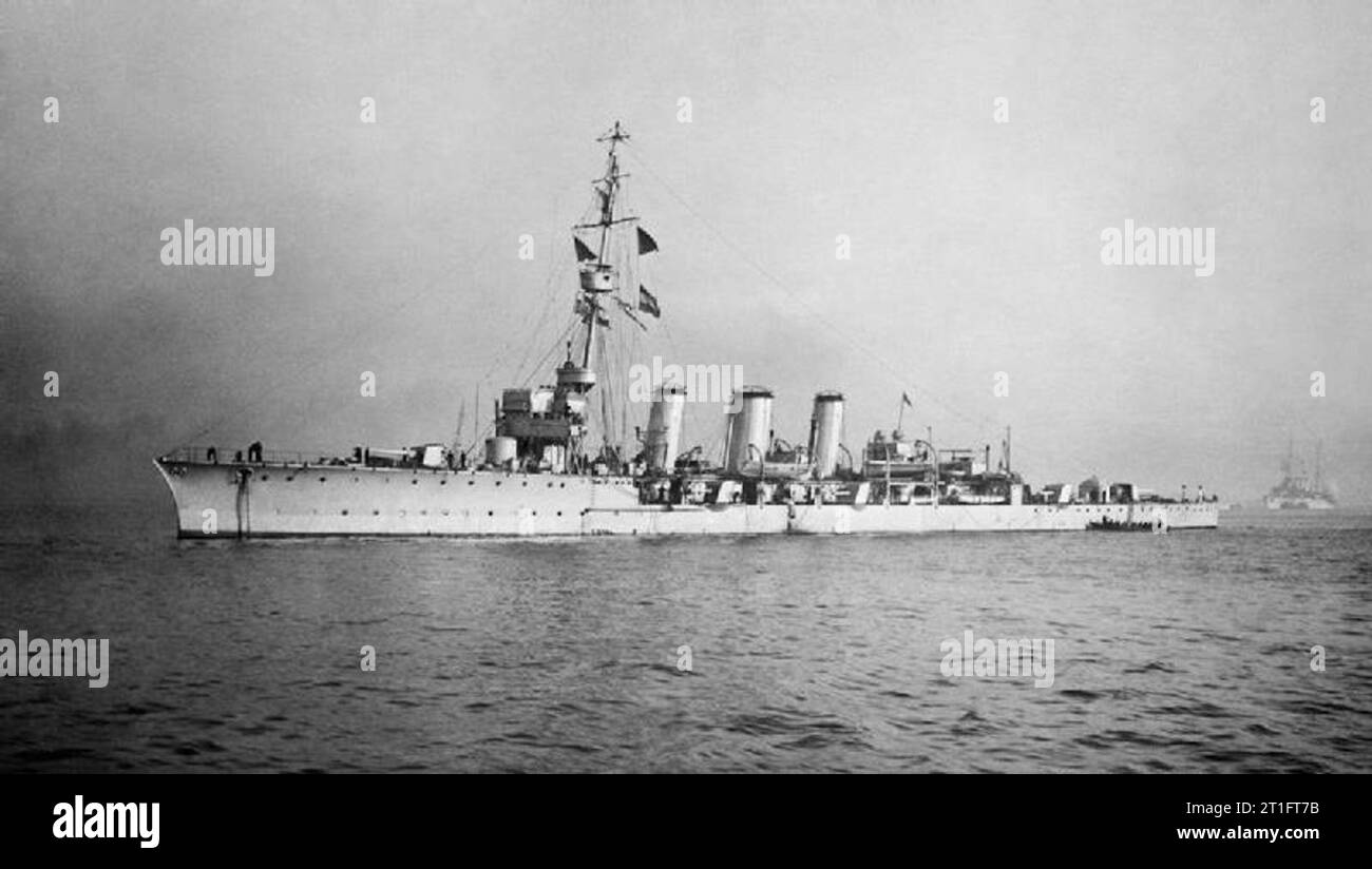 HMS GALATEA with original rig and 1914 armament Stock Photo - Alamy