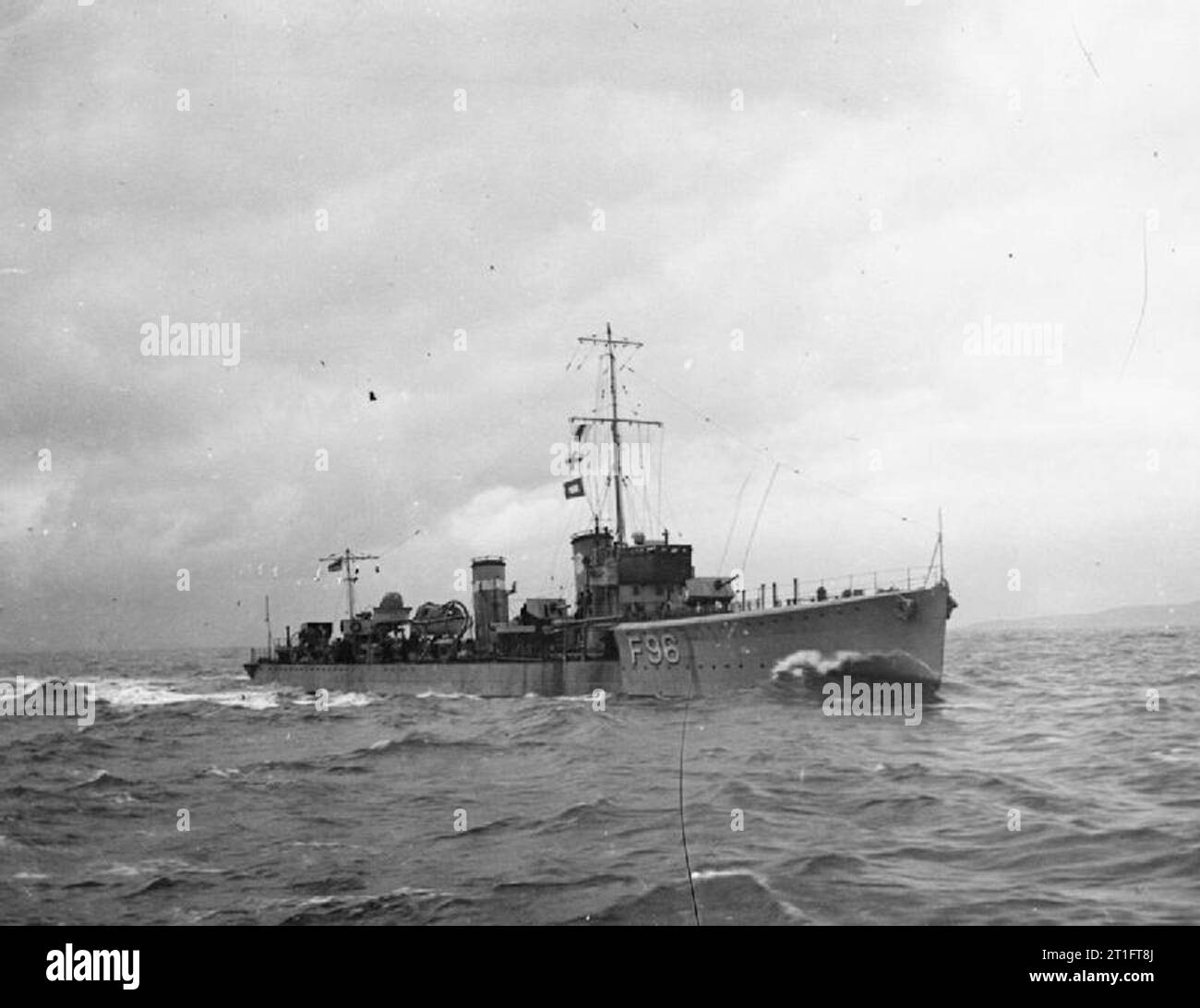 Photograph of British S class destroyer HMS Sturdy Stock Photo - Alamy
