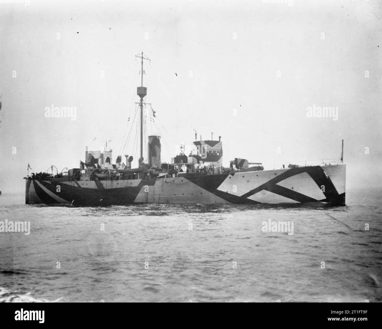 . Photograph of British 24 class minesweeping sloop HMS Sir Bevis Stock ...