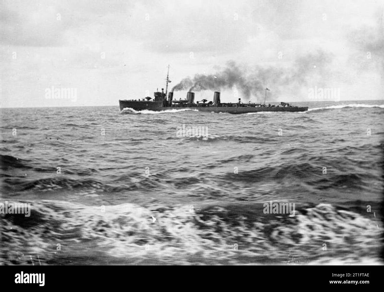 . Photograph of British Laforey class destroyer HMS Loyal Stock Photo ...