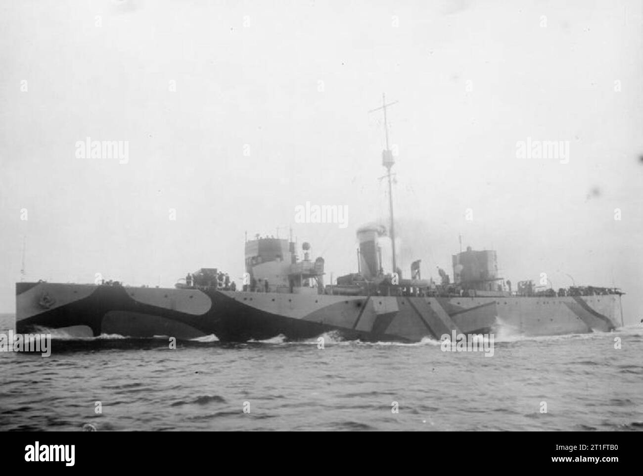 . Photograph of British 24 class minesweeping sloop HMS Ormonde ...