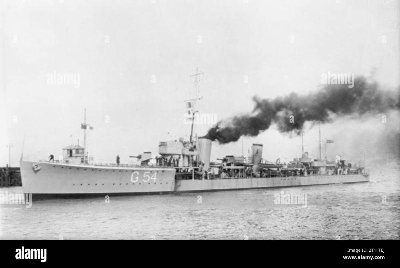 Photograph of British S class destroyer HMS Tactician Stock Photo - Alamy