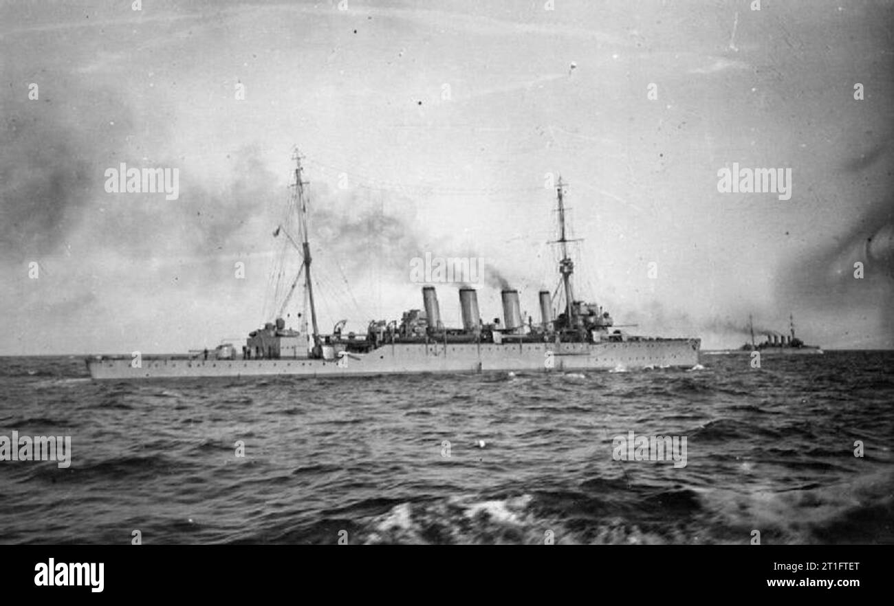 . British light cruiser HMS SOUTHAMPTON Stock Photo - Alamy