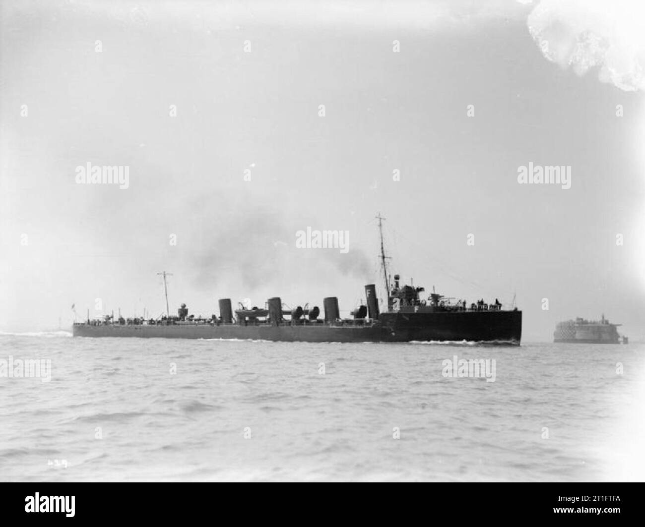 . Photograph of British destroyer HMS Amazon Stock Photo - Alamy
