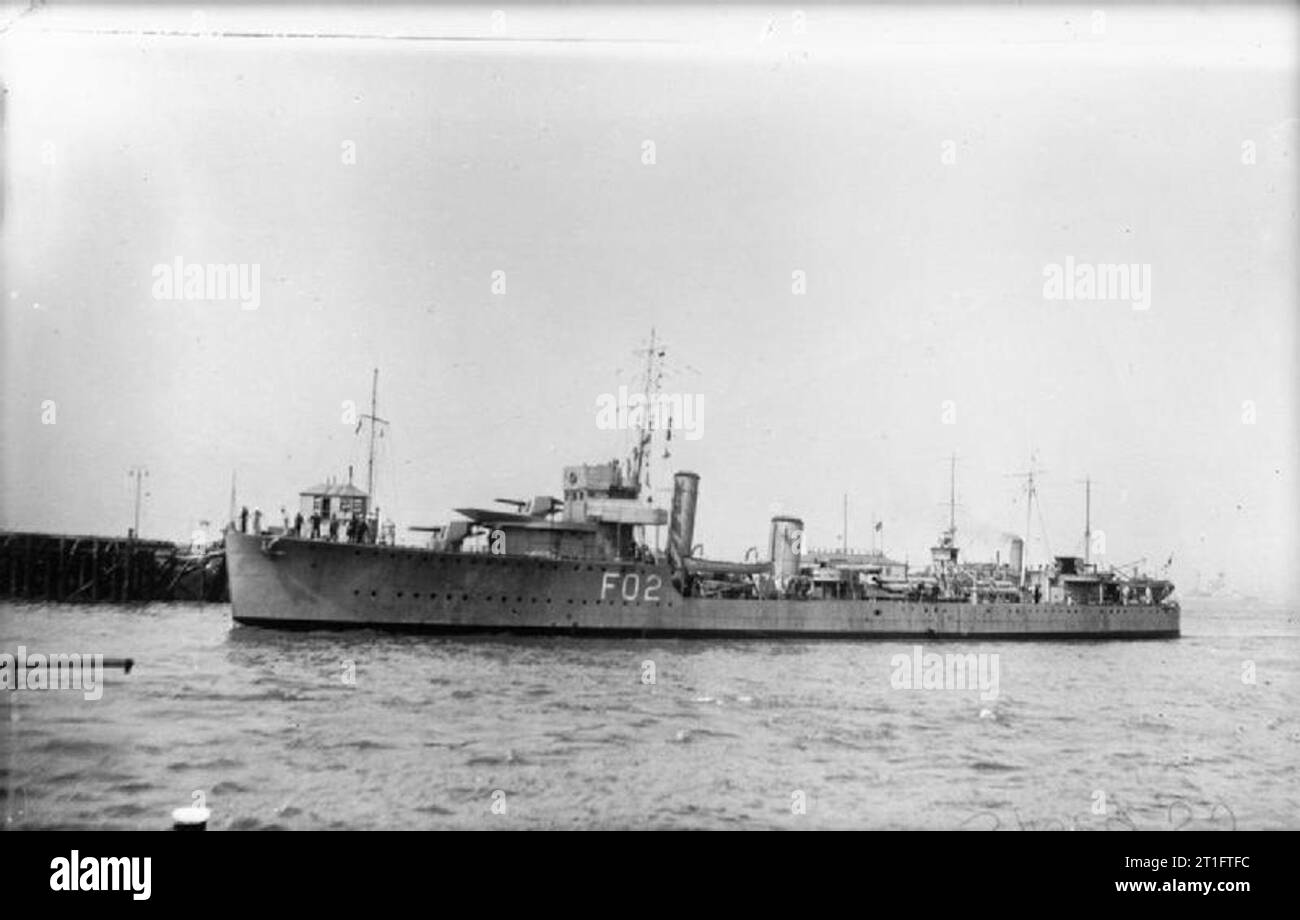 . British destroyer HMS WESTMINSTER Stock Photo - Alamy