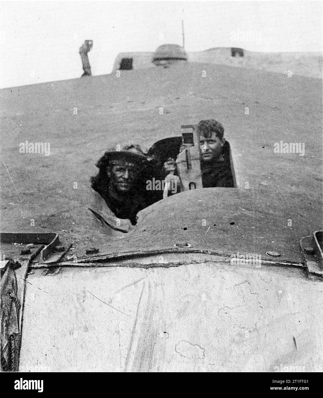 Tiger X Turret Roof Stock Photo - Alamy
