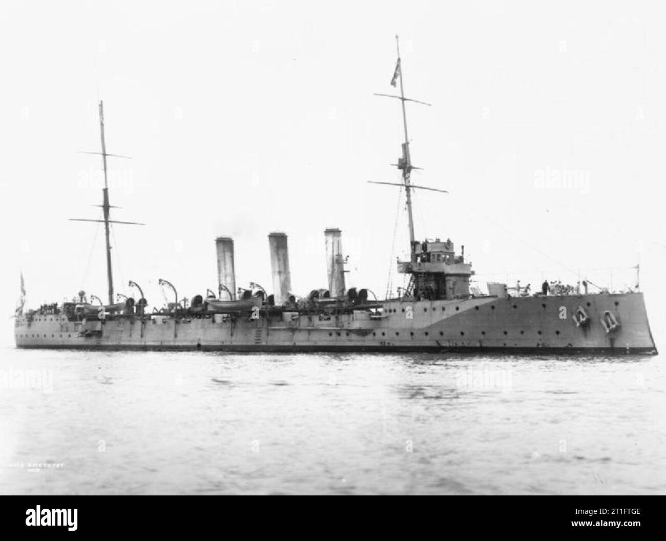 Photograph of British Topaze class cruiser HMS Amethyst Stock Photo - Alamy