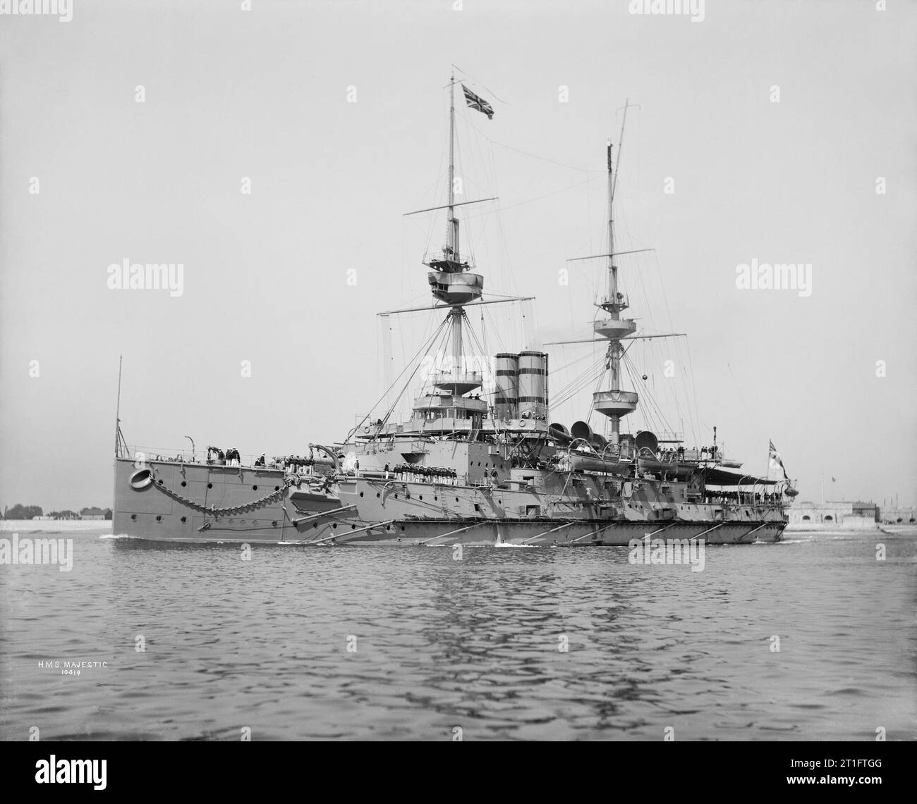 British Ships of the First World War HMS MAJESTIC. Torpedoed by U-21 ...