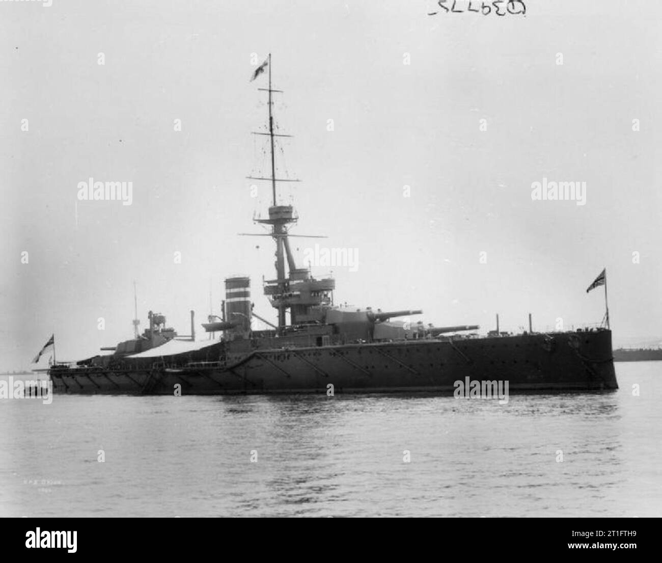 British Battleships of the First World War HMS ORION on completion ...