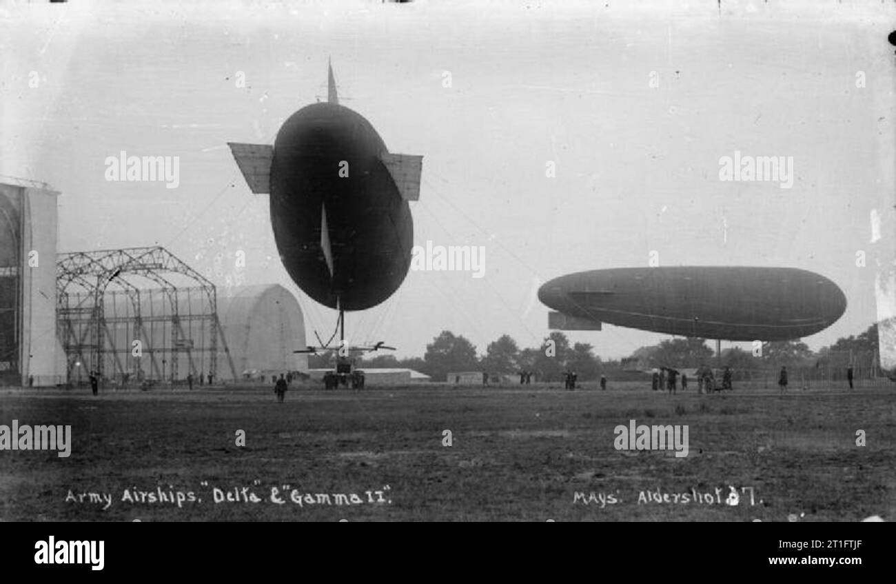 Aviation in Britain Before the First World War The army airships Delta ...