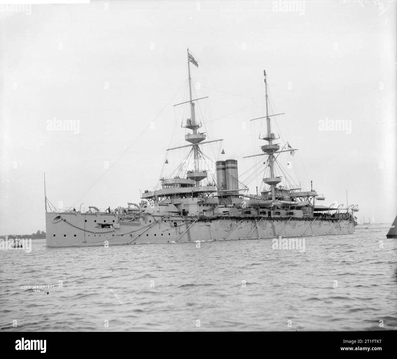 British Ships of the First World War HMS HANNIBAL Stock Photo - Alamy