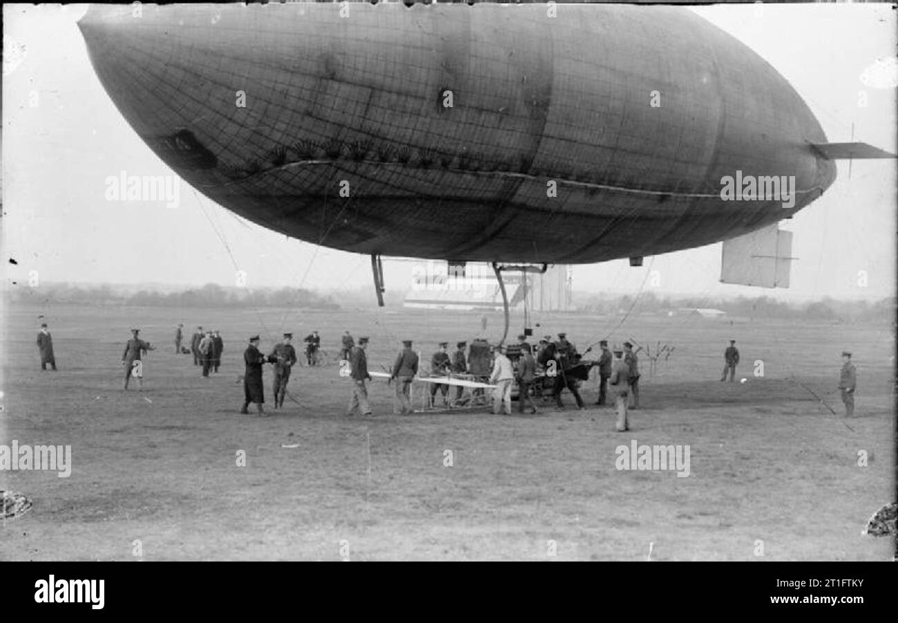 Aviation in Britain Before the First World War The army airship Beta on ...